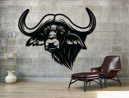 Buffalo Metal Wall Art – MET-AL