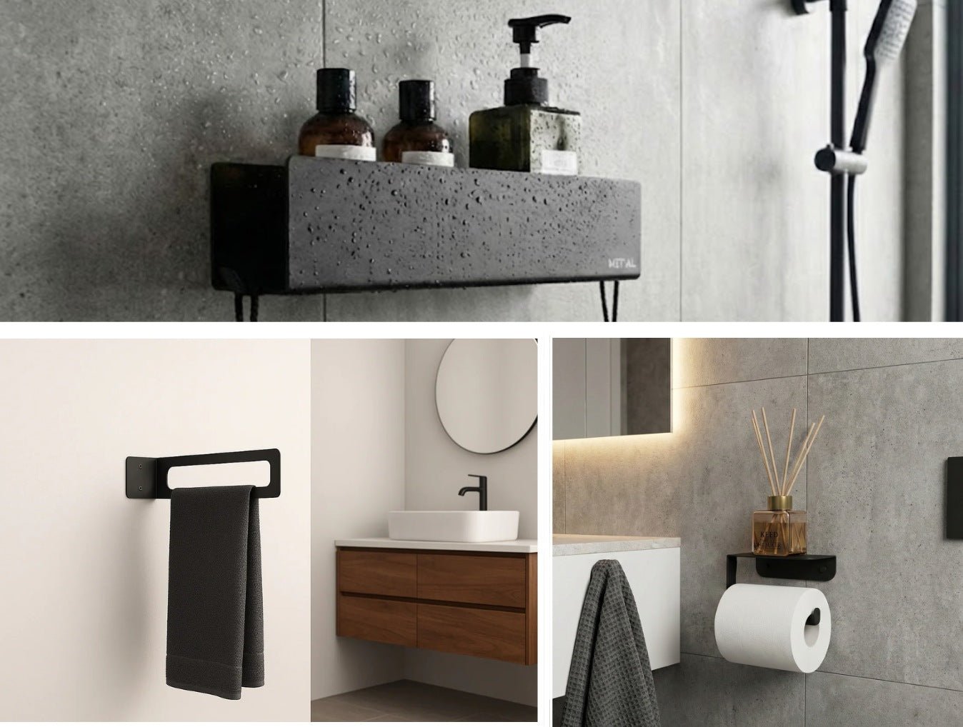 Bathroom Essentials Set (3 pcs) – MET-AL
