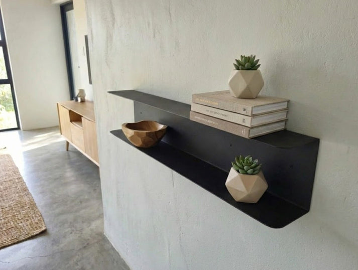 DoubleFloat Stainless Steel Floating Shelf – MET-AL