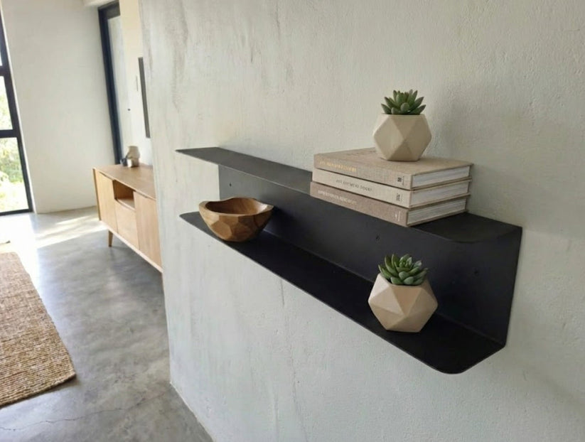 DoubleFloat Stainless Steel Floating Shelf – MET-AL