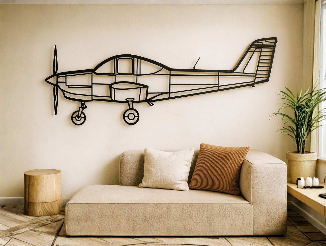PA-38 Tomahawk Metal Wall Art – MET-AL